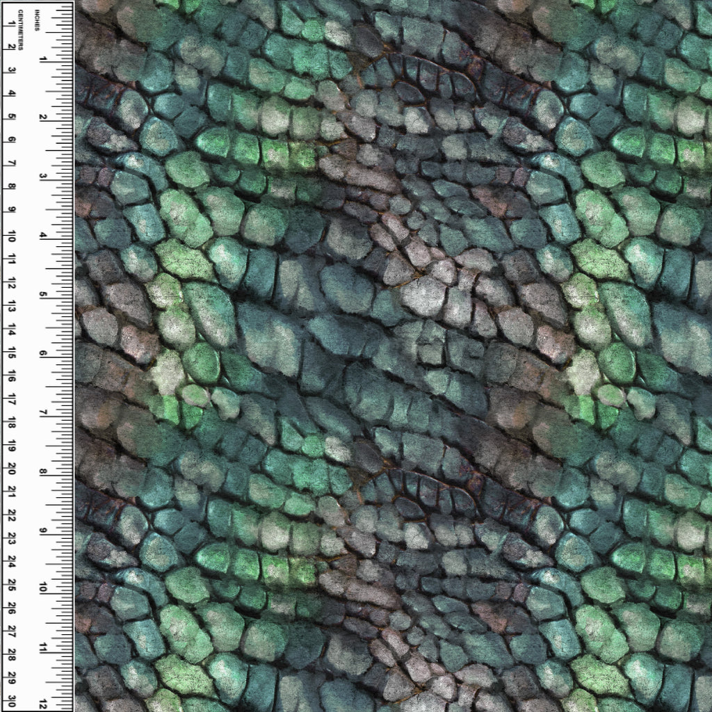 PREORDER Dinosaur Scales – Bare Necessities Fabrics